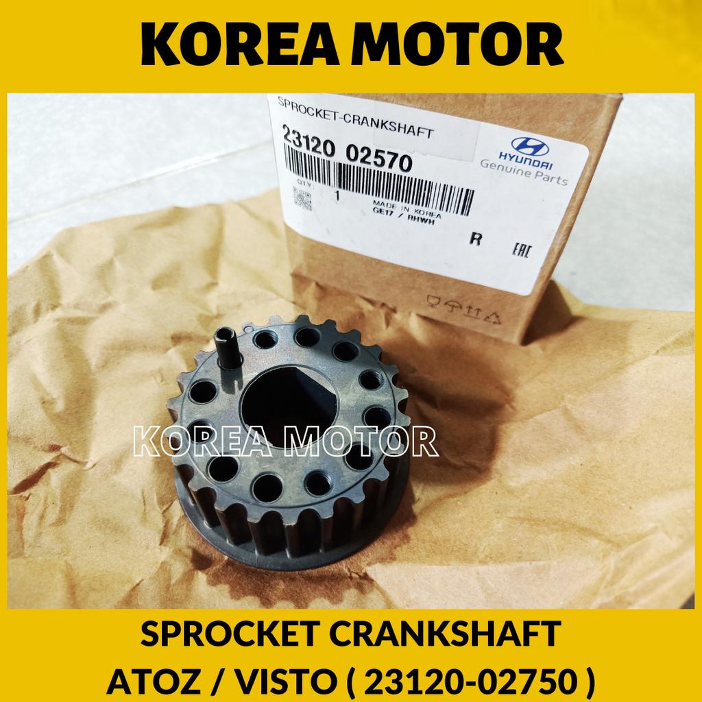 Jual Sprocket Crankshaft Gear Timing As Kruk Hyundai ATOZ KIA VISTO ...