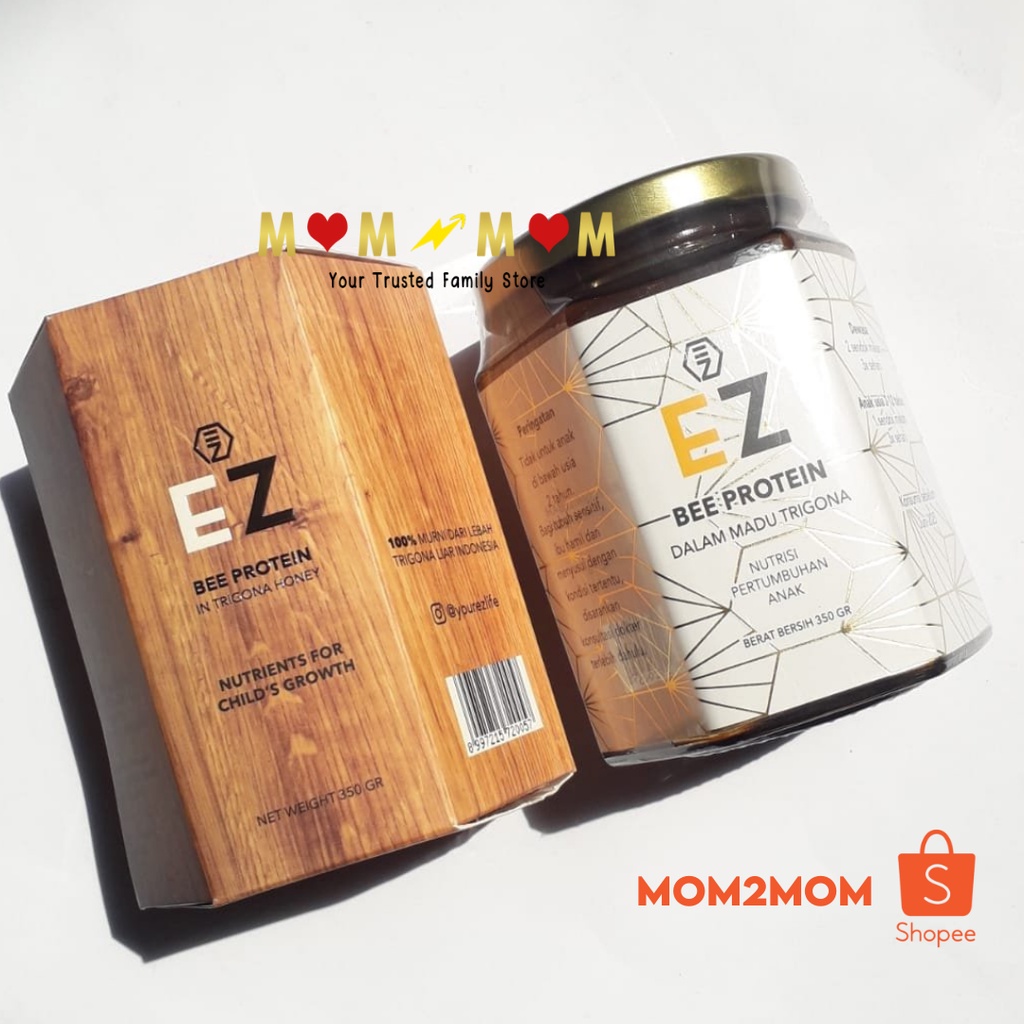Jual Madu Hutan Asli EZ Honey Bee Pollen EZ Trigona Honey Protein 350gr | Shopee Indonesia