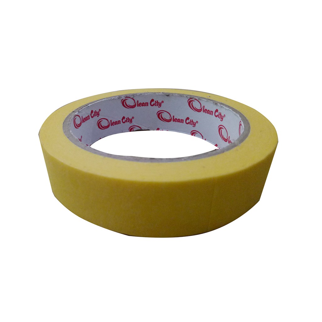 Jual ISOLASI KERTAS MASKING TAPE OCI 1 INCH KUNING 621250884 | Shopee ...