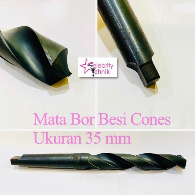 Jual Mata Bor Besi Cones ukuran 35mm selebr17 dijamin | Shopee Indonesia
