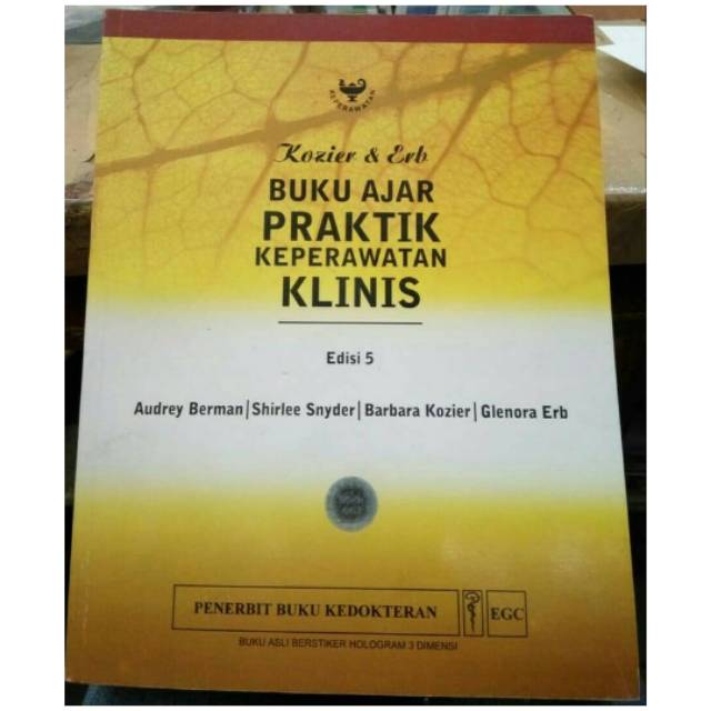Jual Buku Ajar Praktik Keperawatan Klinis Edisi 5 - Kozier | Shopee Indonesia
