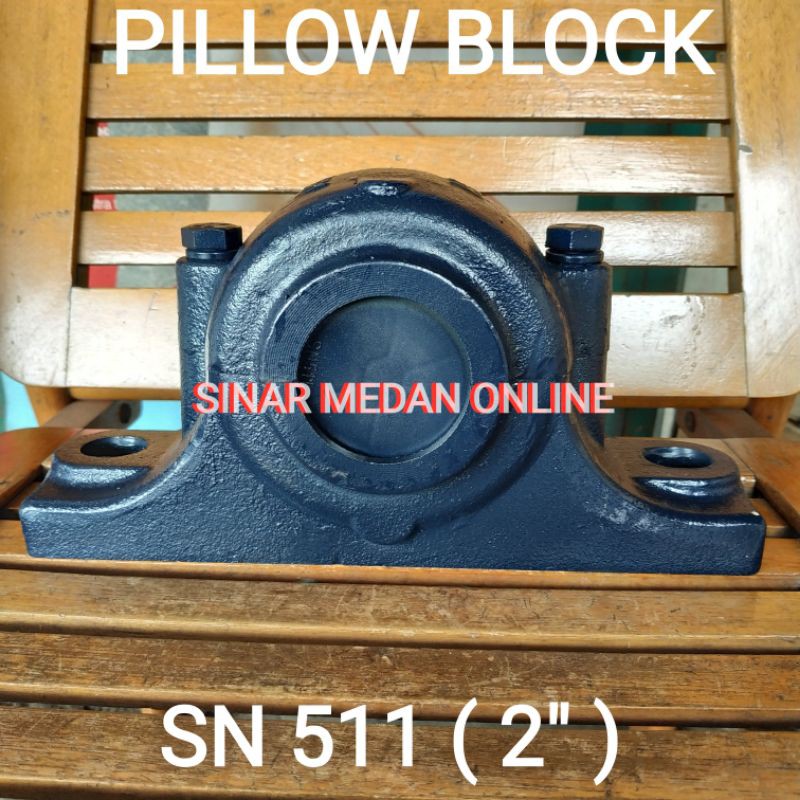 Jual SN511 Pillow Block 2" SN 511 Rumah Bearings 2 inci Pilo Blok ...