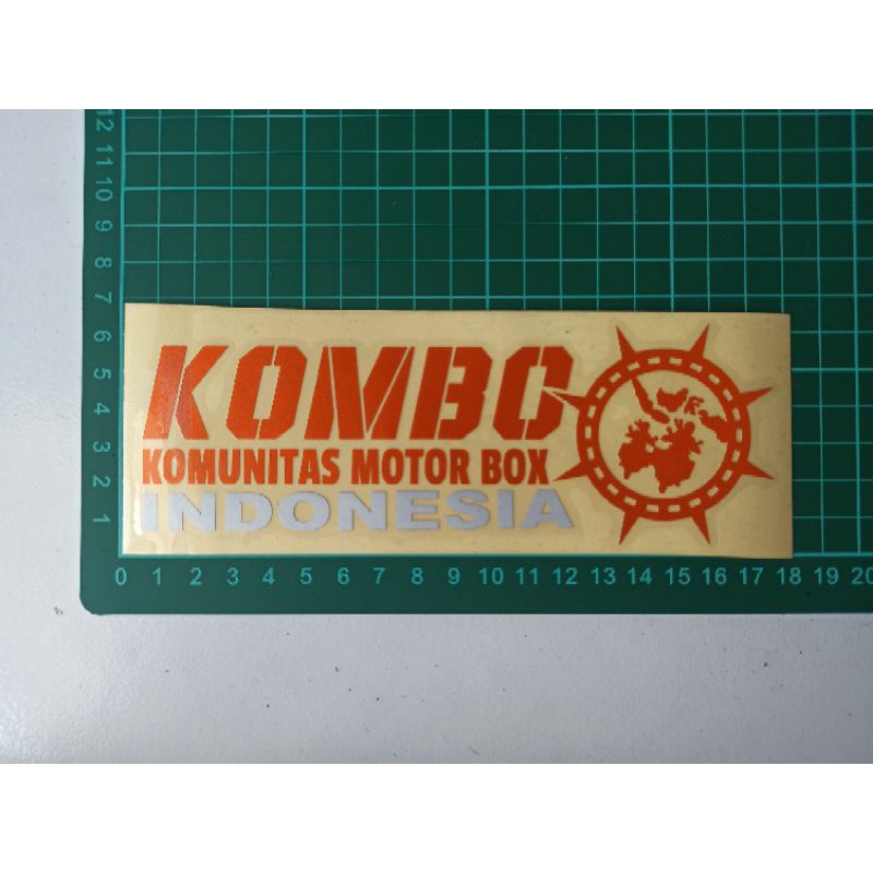 Jual sticker cutting kombo komunitas motor box indonesia | Shopee Indonesia