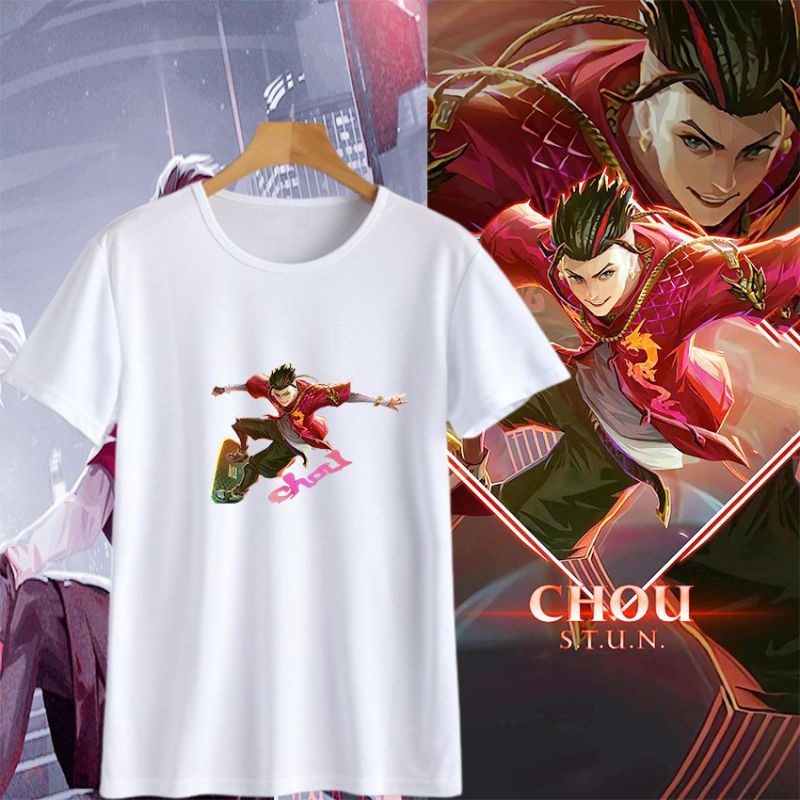 Jual Kaos Logo mobilegends Skin Stun Chou keren | Shopee Indonesia