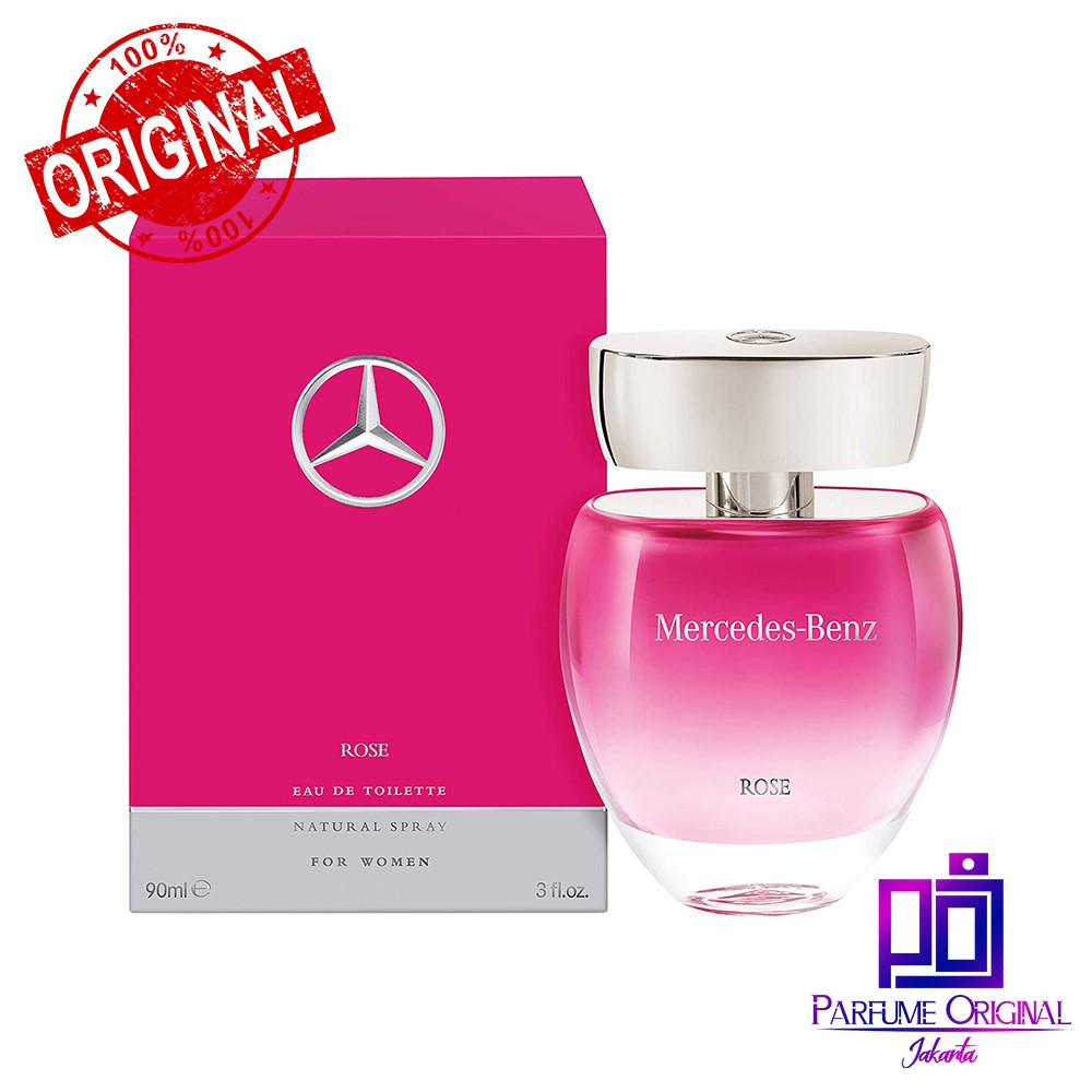 Jual Mercedes-Benz Rose EDT 90ml | Shopee Indonesia