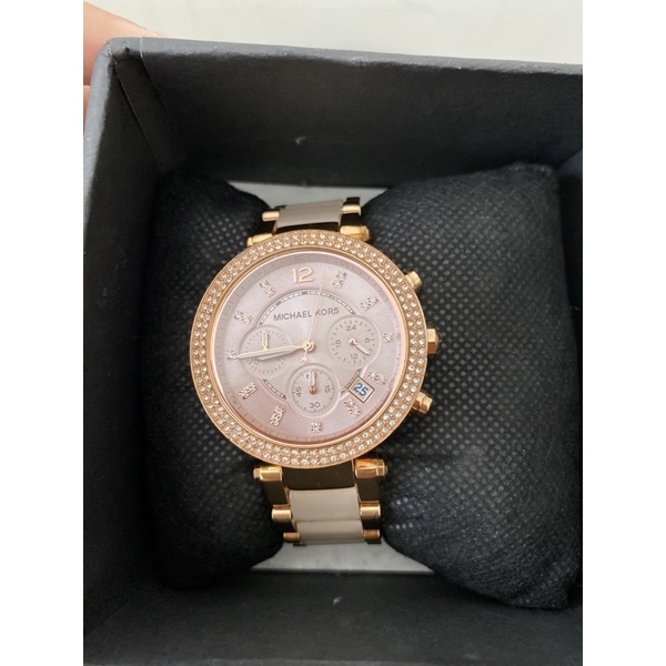 Jual jam michael kors rose gold ori (second) | Shopee Indonesia