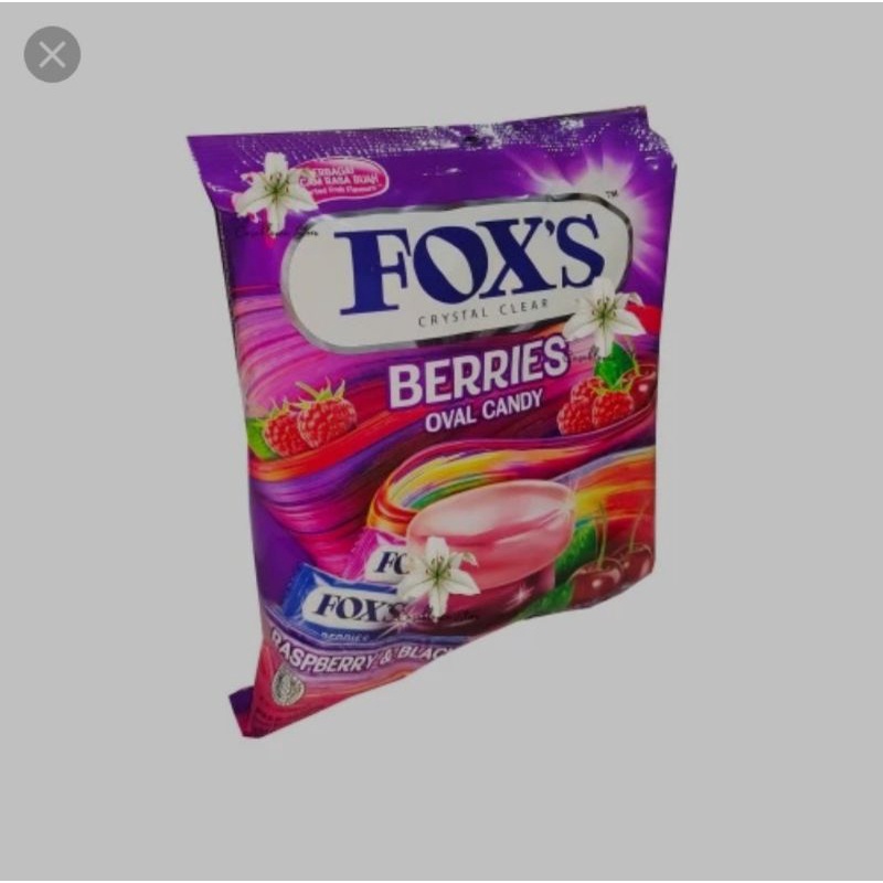 Jual permen fox oval candy ukuran 125gr / pak | Shopee Indonesia
