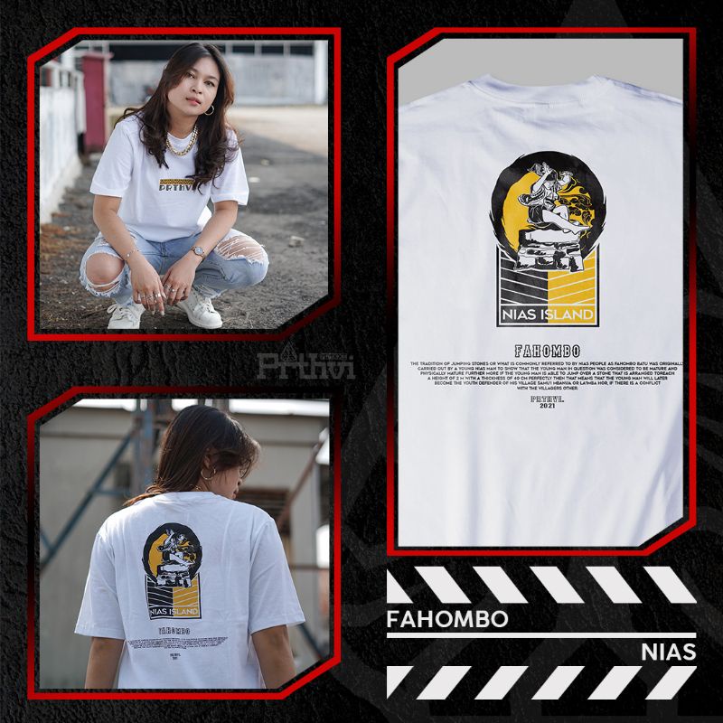 Jual KAOS NUSANTARA "FAHOMBO" (NIAS) | Shopee Indonesia