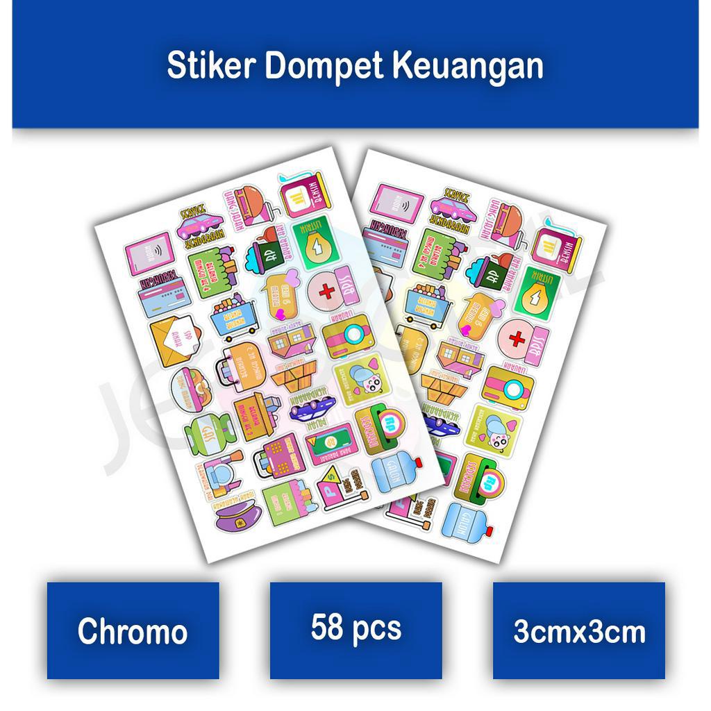 Jual Stiker Budgeting - Stiker Dompet Keuangan 3x3cm | Shopee Indonesia