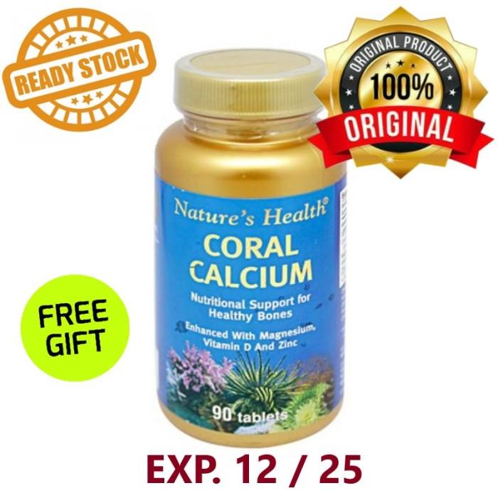 Jual Coral Calcium Nature'S Health ( 90 Tablets ) 052 | Shopee Indonesia