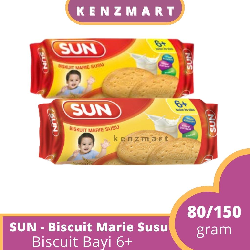 Jual Sun BIskuit Marie Susu Usia 6 Bulan+ / Biskuit Cemilan Bayi ...
