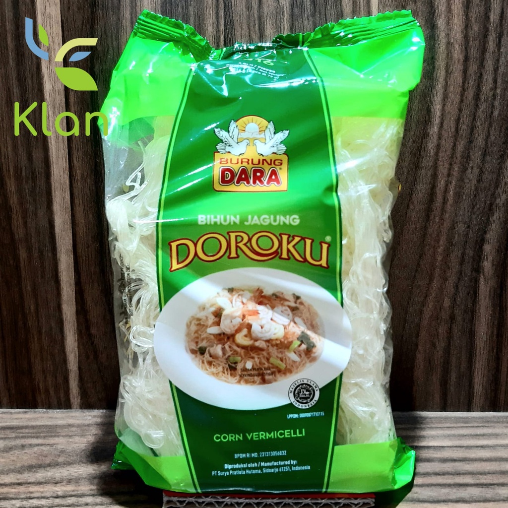 Jual BIHUN JAGUNG DOROKU BURUNG DARA 316 GR | Shopee Indonesia