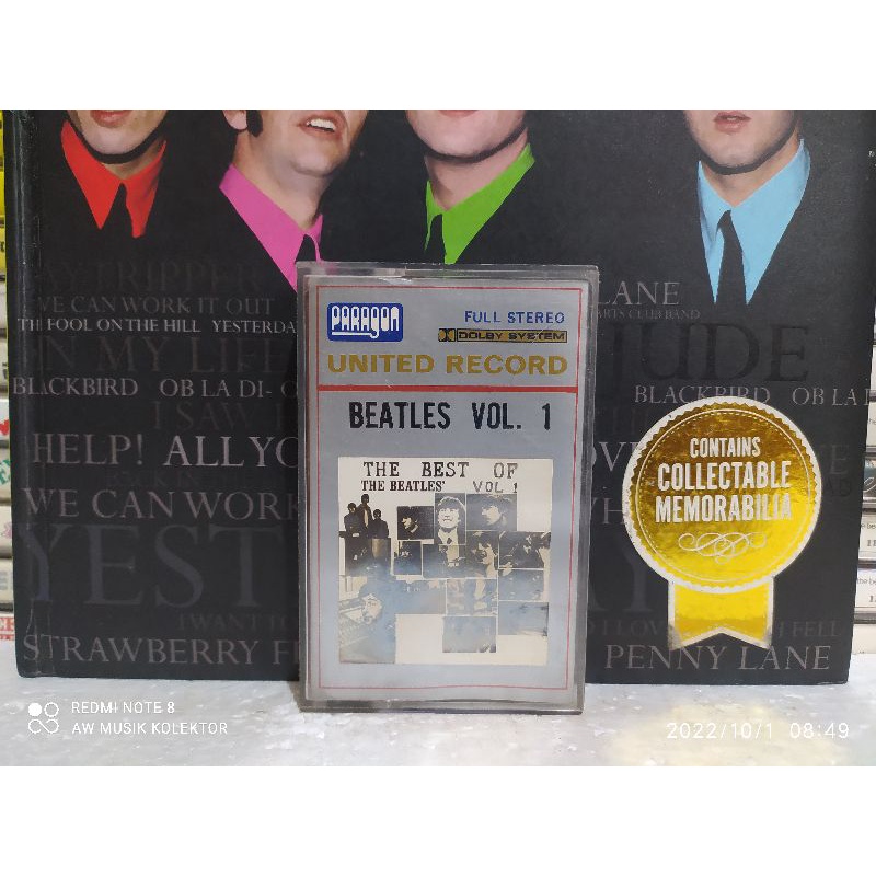 Jual Kaset Pita : THE BEST OF BEATLES VOL. 1 (5058). | Shopee Indonesia