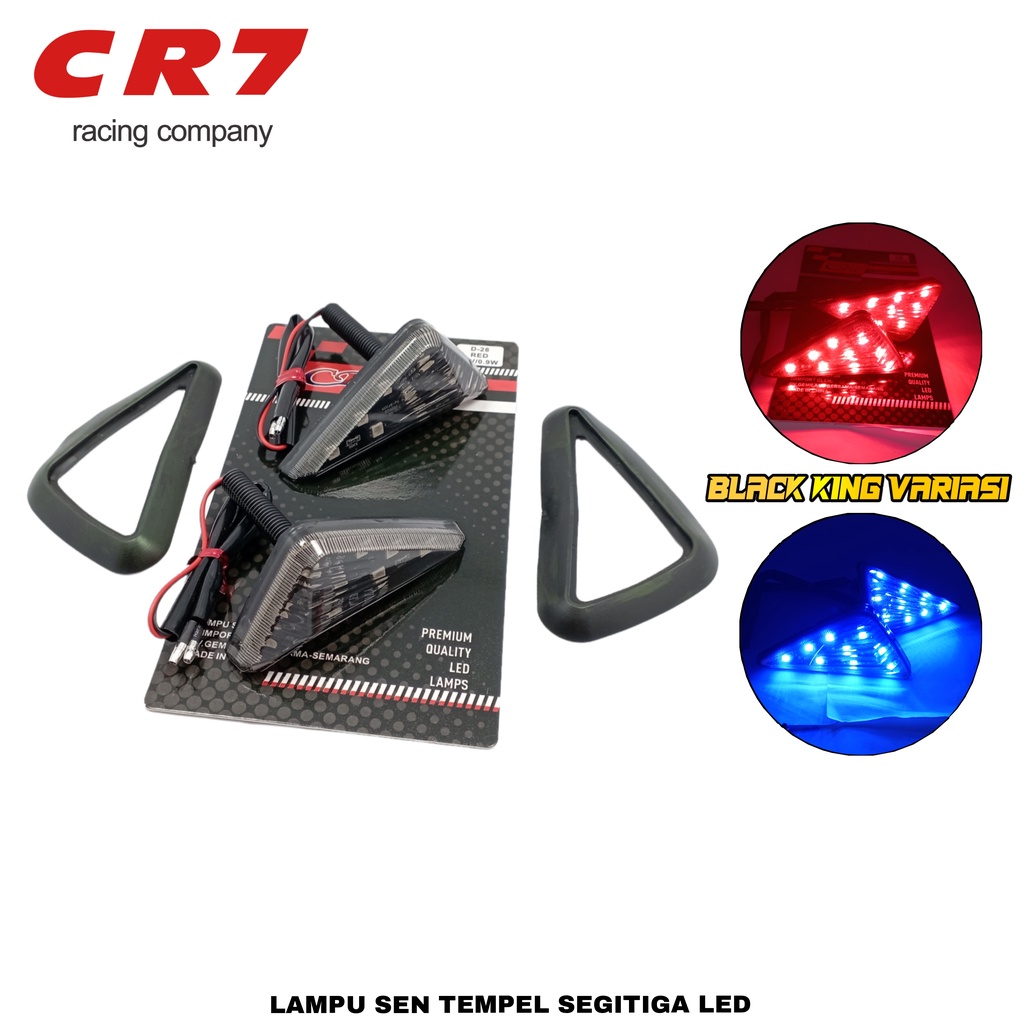 Jual Lampu Sen Sien Tempel Segitiga LED Universal R15 V3/Cbr150r/Gsx150/Ninja250 Karbu/Ninja250 ...