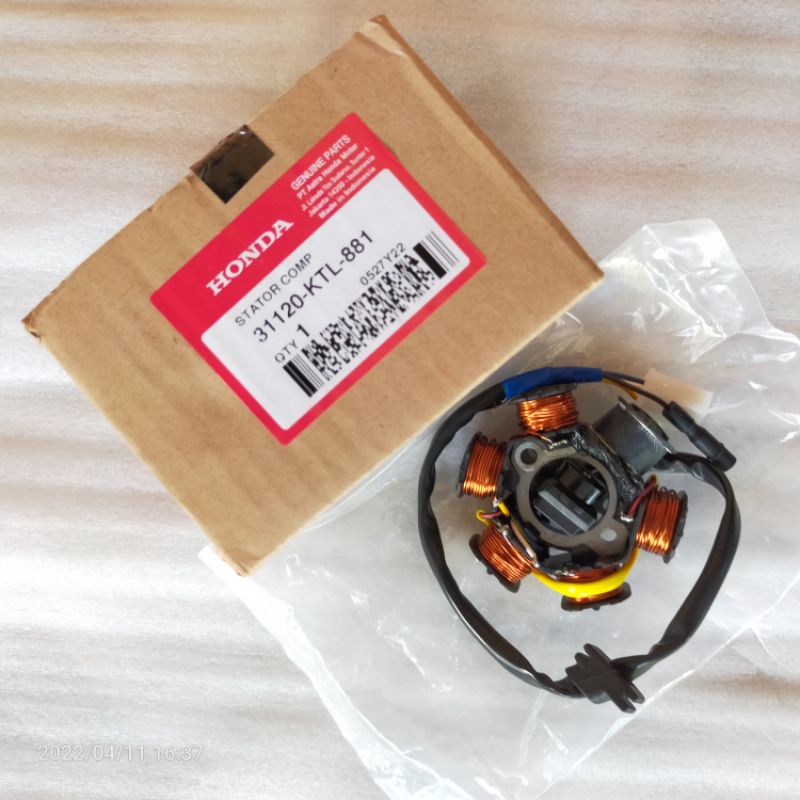 Jual Spul - Spull - Stator Comp Honda Supra Supra-X Supra-Fit Ori AHM ...