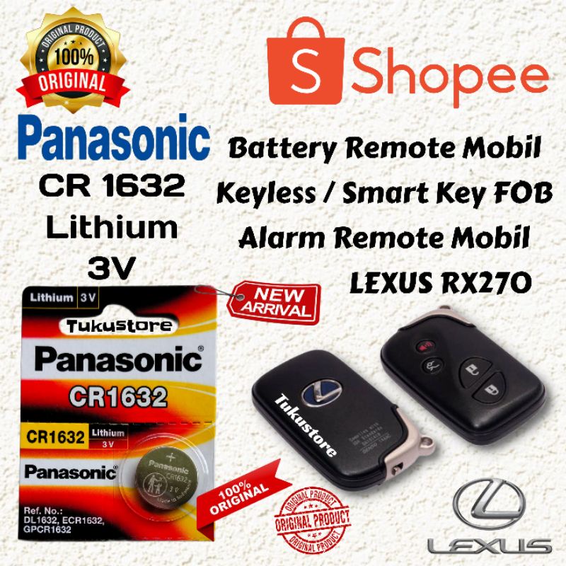 Jual Battery Remote LEXUS RX270 Baterai Remote Mobil LEXUS RX270 ...