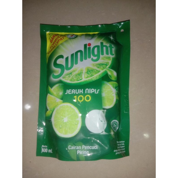 Jual Sunlight Jeruk Nipis Cairan Pencuci Piring 370ml | Shopee Indonesia