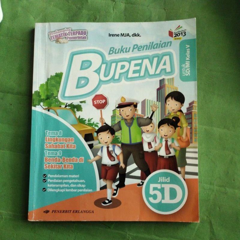 Jual BUPENA TEMA 5 DAN 9 JILID 5D UNTUK KELAS V SD | Shopee Indonesia