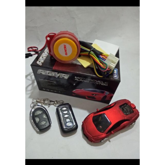 Jual Alarm MOTOR remote AGIVA special edisi model mobil | Shopee Indonesia