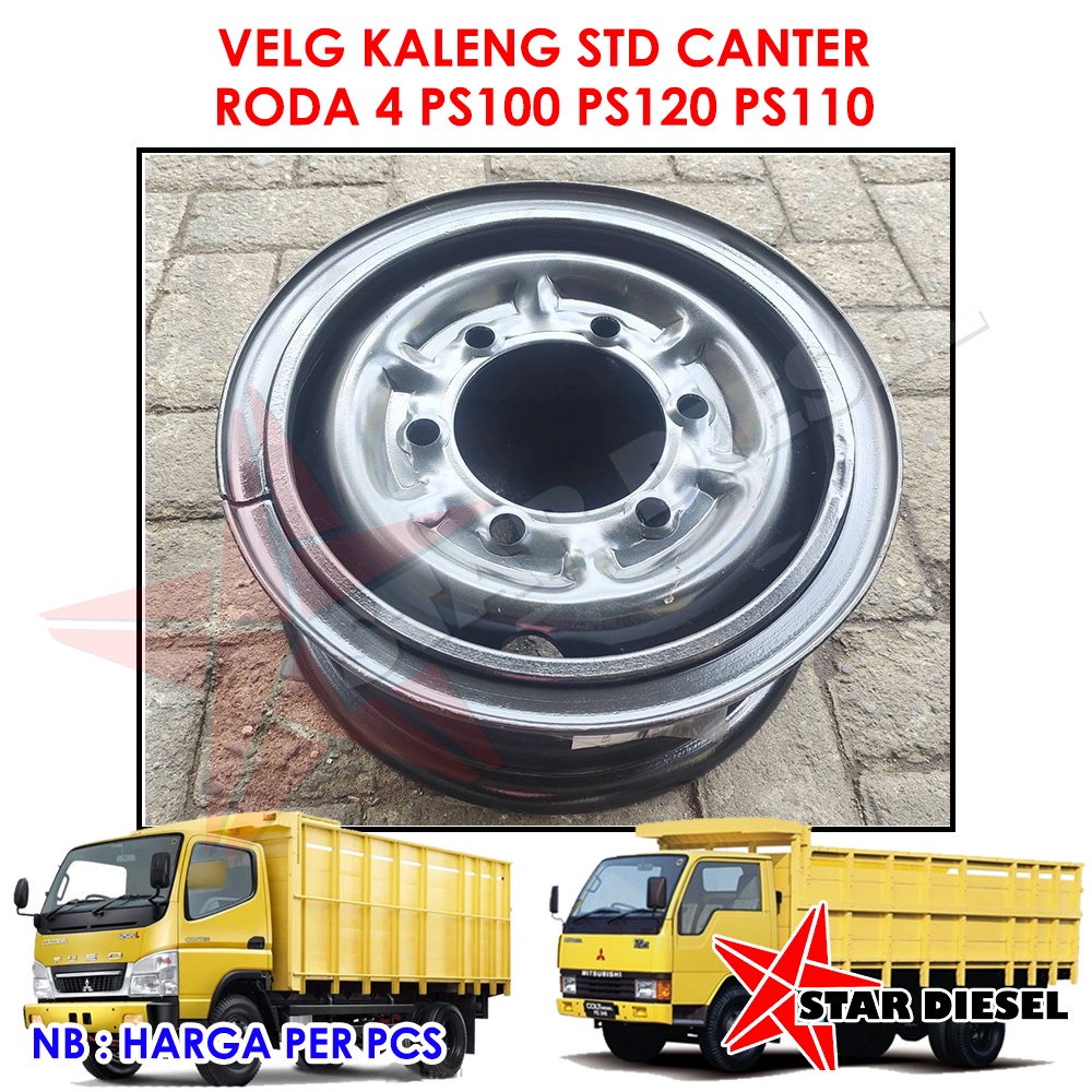 Jual VELG KALENG MITSUBISHI CANTER PS110 CANTER RODA 4 PS100 PS120 ...