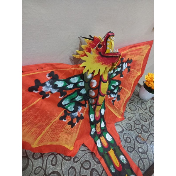 Jual Layangan Naga Mini Ekor Panjang Lipat / Mainan Anak-anak Termurah ...