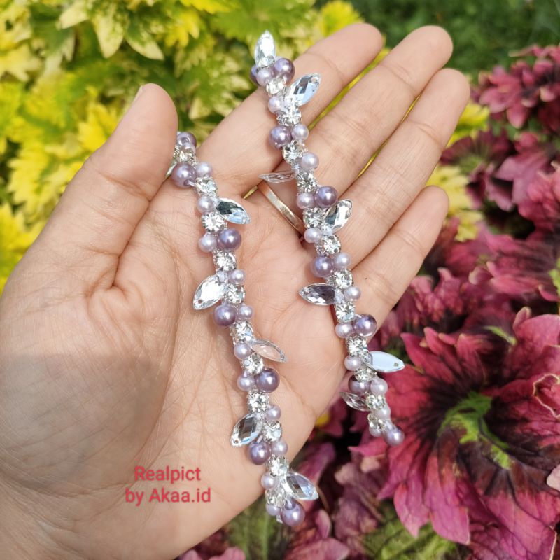 Jual Payet mutiara rangkai model i mix warna | Shopee Indonesia