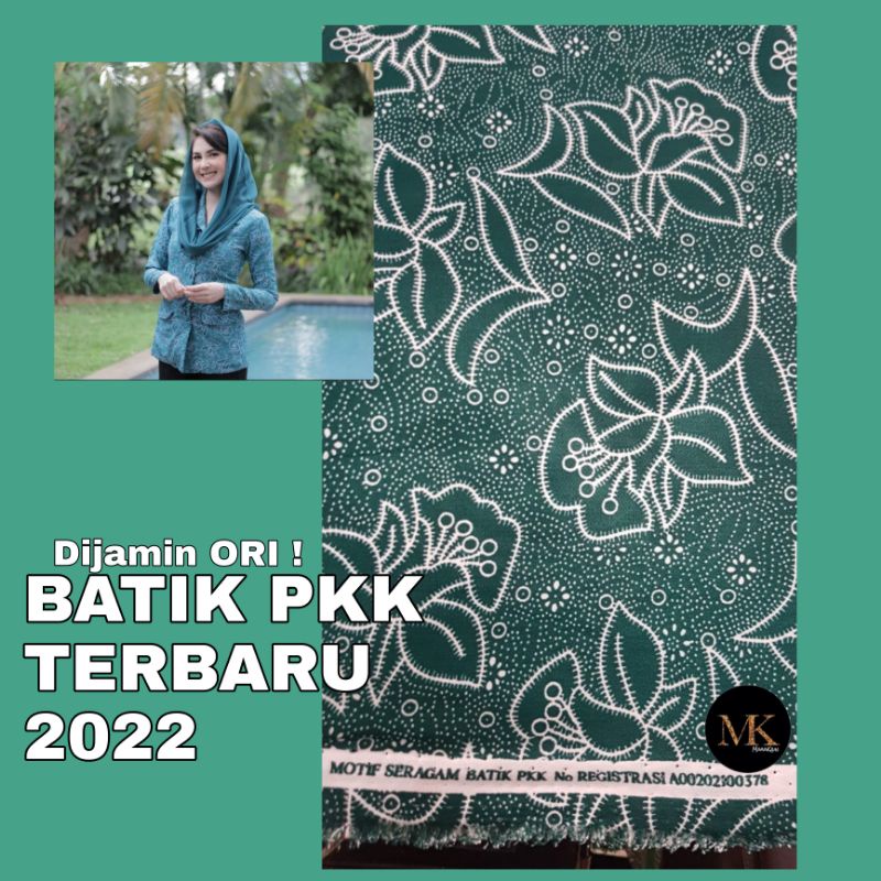 Jual Kain Batik PKK Terbaru Seragam Resmi Bahan Semi Sutera Sutra ...