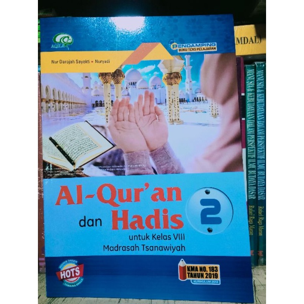Jual AL QUR'AN DAN HADIS KELAS 8 VIII SMP K13 REVISI HOTS AQILA | Shopee Indonesia