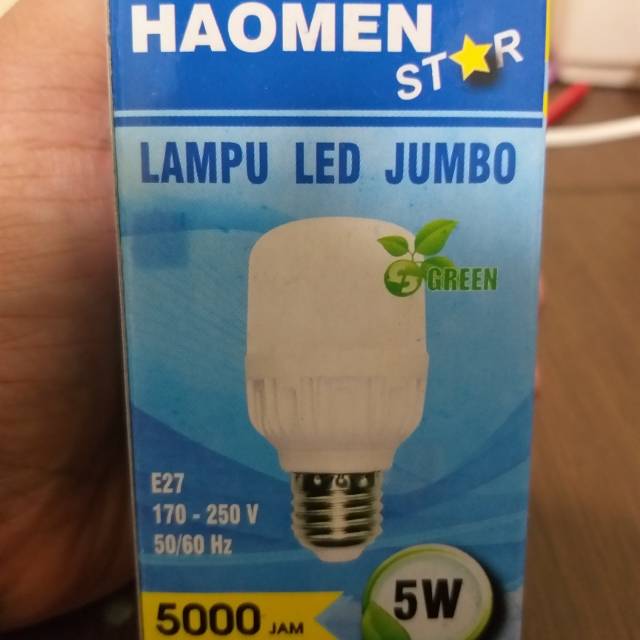 Jual Haomen Star Lampu Led Jumbo 5 watt | Shopee Indonesia