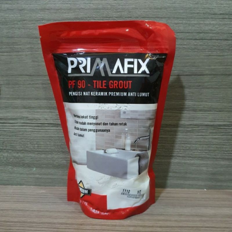 Jual Primafix PF 90 Tile Grout 1110 White Nat Keramik Premium Anti ...