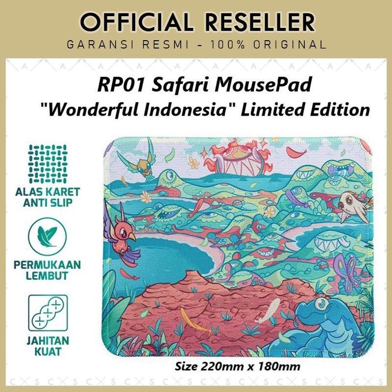 Jual MousePad Robot RP01 Safari - Robot MP01 untuk M330 Mouse Pad ...
