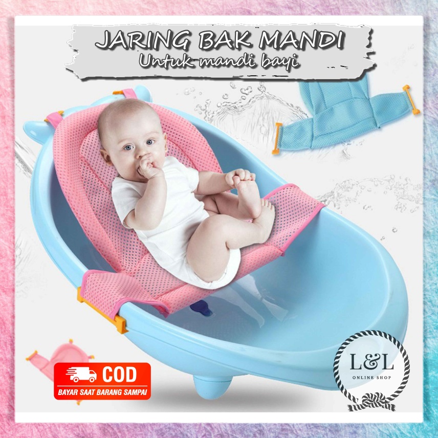 Jual Jaring Alas Duduk Bak Mandi Bayi Baby Bath Bed Bath Tub Seat Net ...