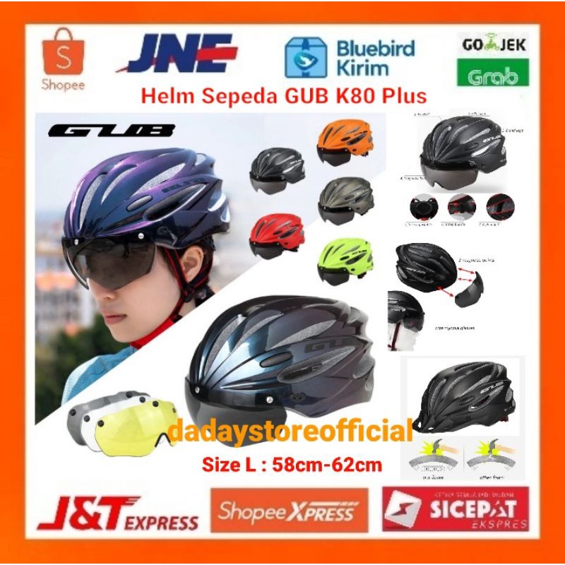 Jual [COD] GUB Helm Sepeda Roadbike Mtb Gunung Lipat GUB K80 Plus EPS ...