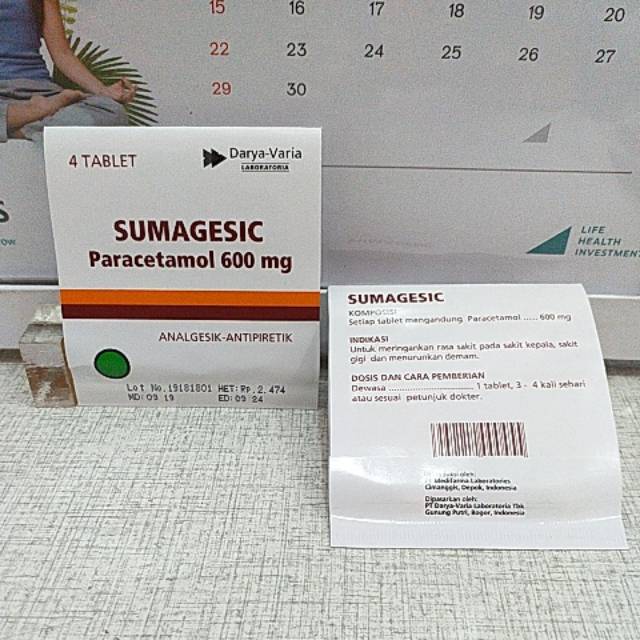 Jual Sumagesic paracetamol 600mg | Shopee Indonesia