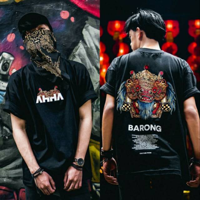 Jual Kaos ahha barong bali / tshirt barong / ahha rose | Shopee Indonesia