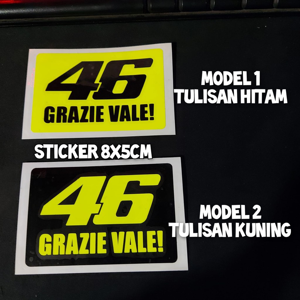 Jual Cutting Sticker Grazie Vale! 8cm Harga Satuan | Shopee Indonesia
