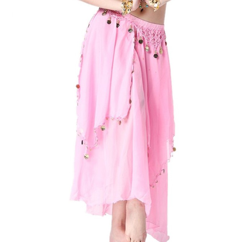 Jual ROK TARI PERUT BELLY DANCE SKIRT ALADIN SIMPLE COIN SIFON KOSTUM ...