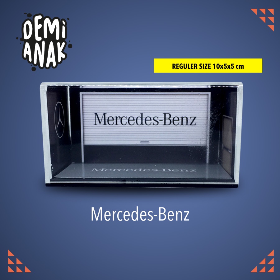 Jual Box Akrilik Diecast Mercedes Benz Black Hitam | Shopee Indonesia