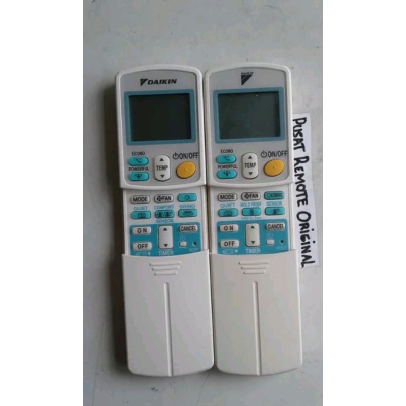 Jual REMOTE REMOT AC DAIKIN ECONO ORIGINAL ASLI ARC433B47 | Shopee ...