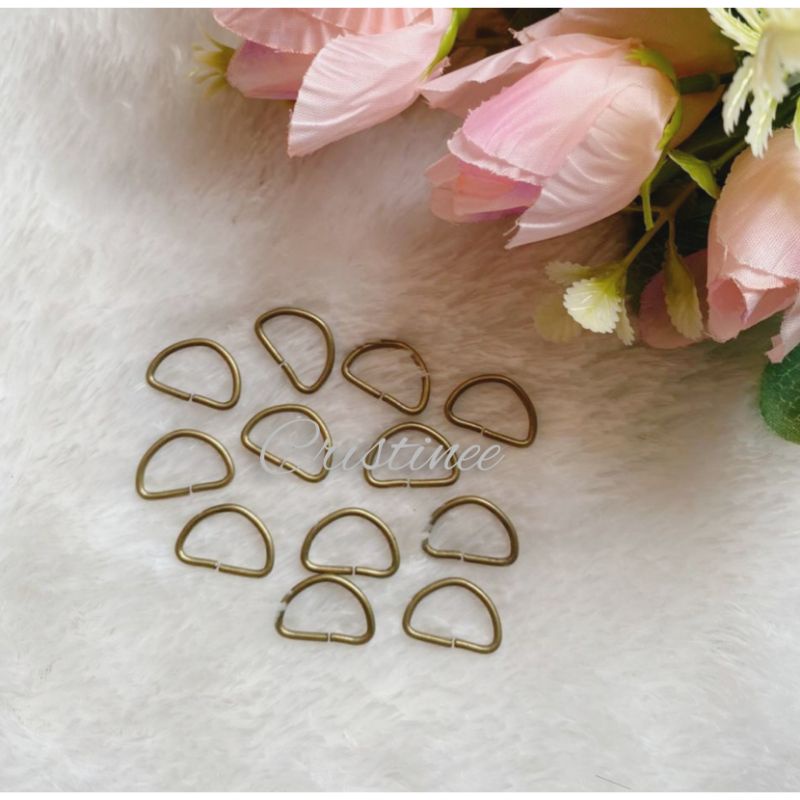 Jual Ring D tipis ukuran 1,7cm ( 36pcs) | Shopee Indonesia