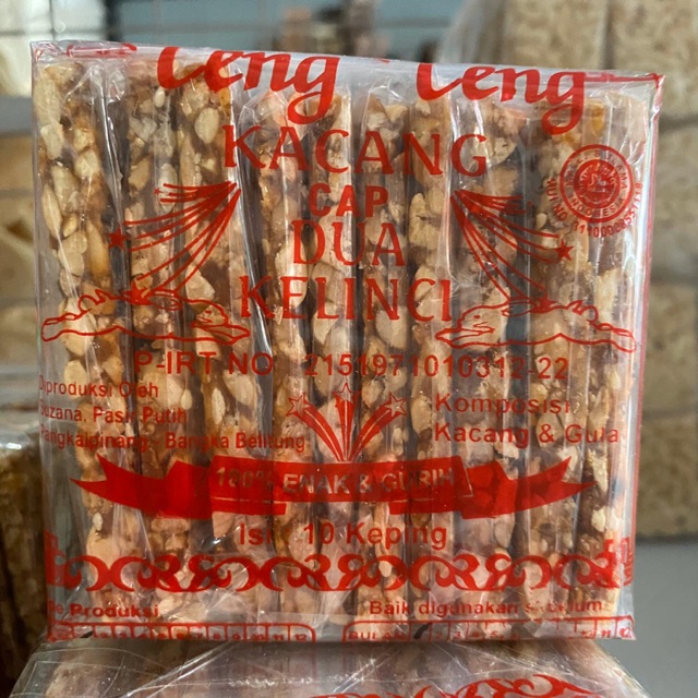 Jual Teng Teng Bangka Kacang Super - Kue Bangka / Snack Bangka / Snack ...