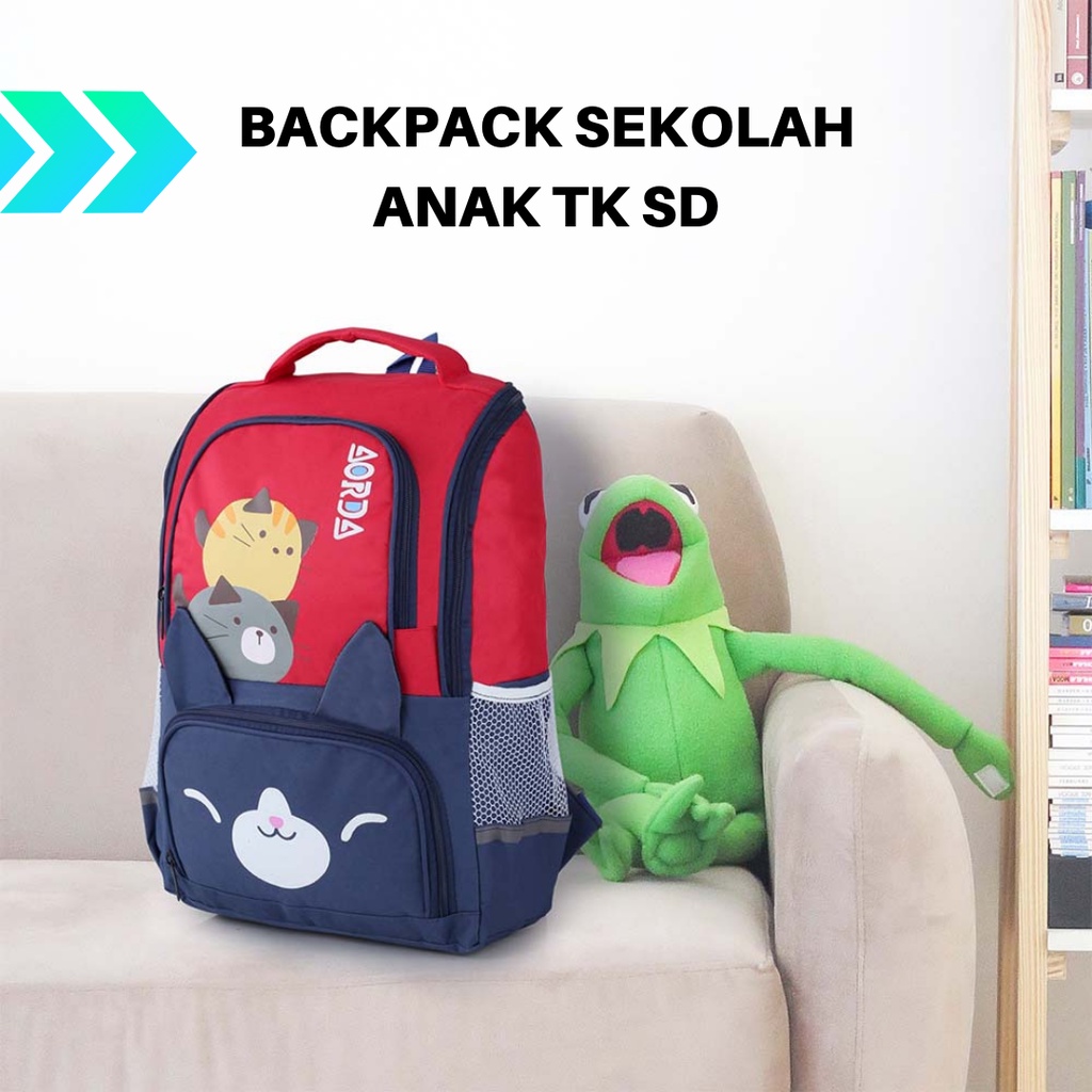 Jual Tas Anak Sekolah TK SD Laki laki Perempuan Backpack Gendong BR225 ...