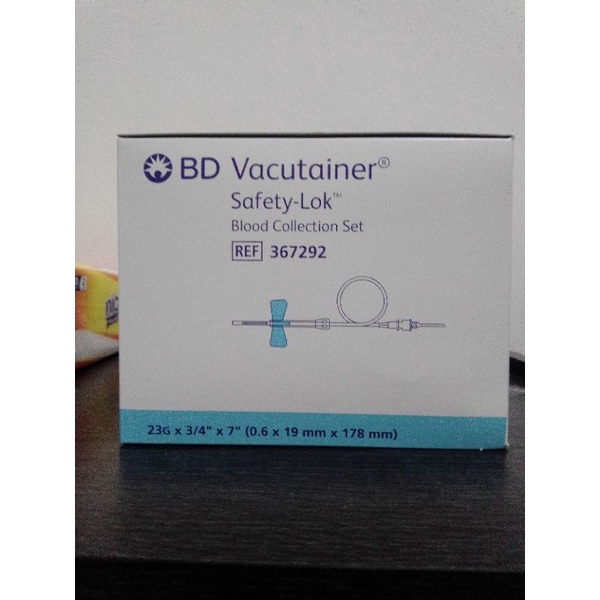 Jual BD vacutainer safety lock 23G | Shopee Indonesia