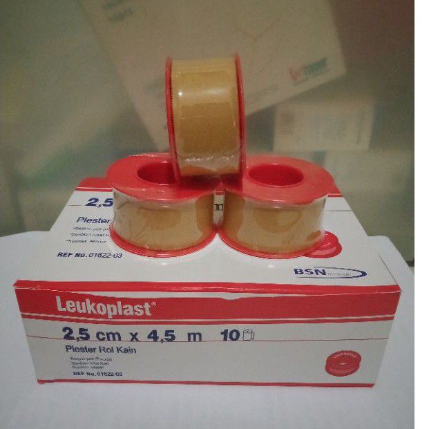 Jual Plester Leukoplast Roll 2,5 Cm x 4,5 m/ Plester Rol Kain ... Jual Plester Leukoplast Roll 2,5 Cm x 4,5 m/ Plester Rol Kain ...