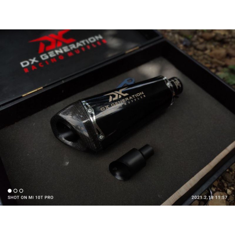 Jual Knalpot ORIGINAL DX RvR Short (FULL SYSTEM) NMax, XMax, Aerox ...