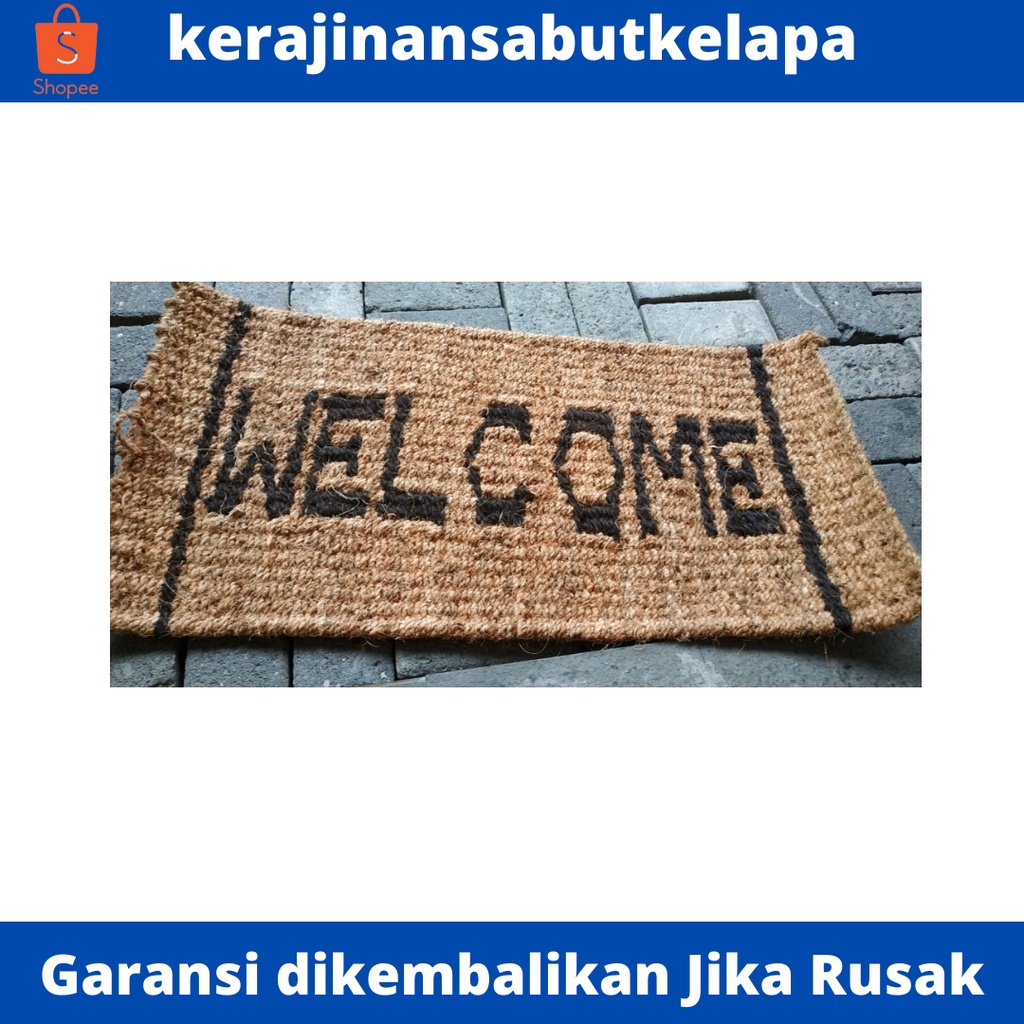 Jual kesed welcome / kesed sabut kelapa / keset sabut kelapa ukuran 95 ...