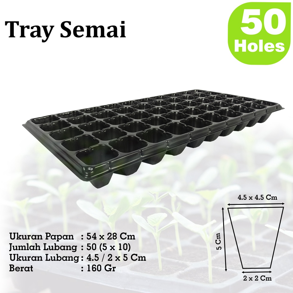 Jual [ Handuk Centre ] Tray Semai / Pot Tray/ Bibit Tanaman /Pot Tray ...
