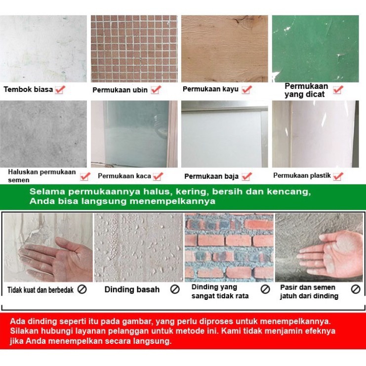 Jual WALLPAPER FOAM Wallpaper Busa Sticker HIASAN Dinding 3D Brick FOAM ...