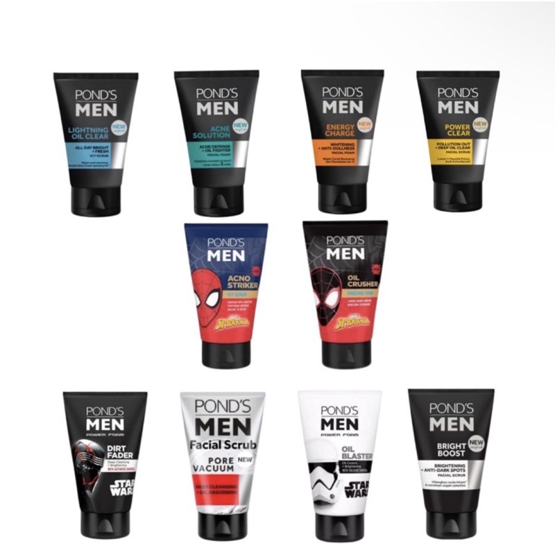 Jual ponds men facial wash 100ml | Shopee Indonesia