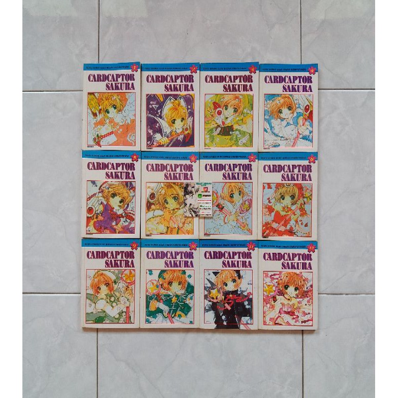 Jual Komik: Cardcaptor Sakura - Clamp (12 buku) | Shopee Indonesia
